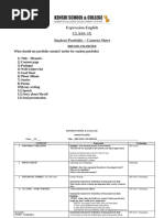 Class 10 Portfolio | PDF | Contentment | Behavioural Sciences