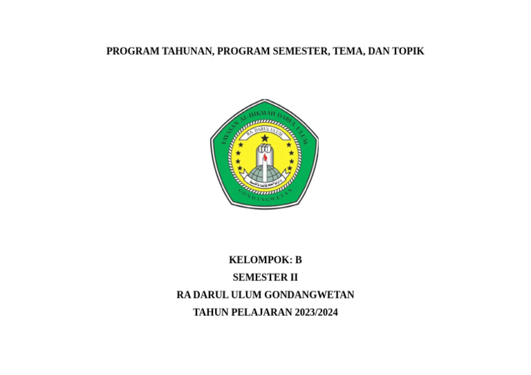 Cover Prota 2024 | PDF