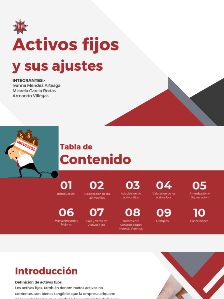 Guía Completa sobre Activos Fijos | PDF | Activo fijo | Depreciación