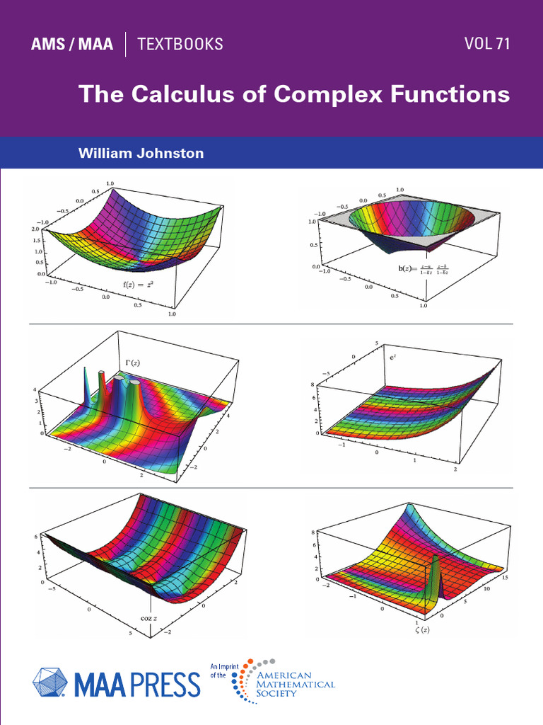 The Calculus of Complex Functions | PDF | Operator (Mathematics) | Trigonometric Functions