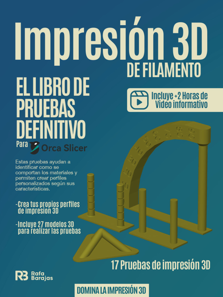 Libro de Pruebas de Impresion 3d V1.1 | PDF | Impresión 3d | Impresora (Computación)