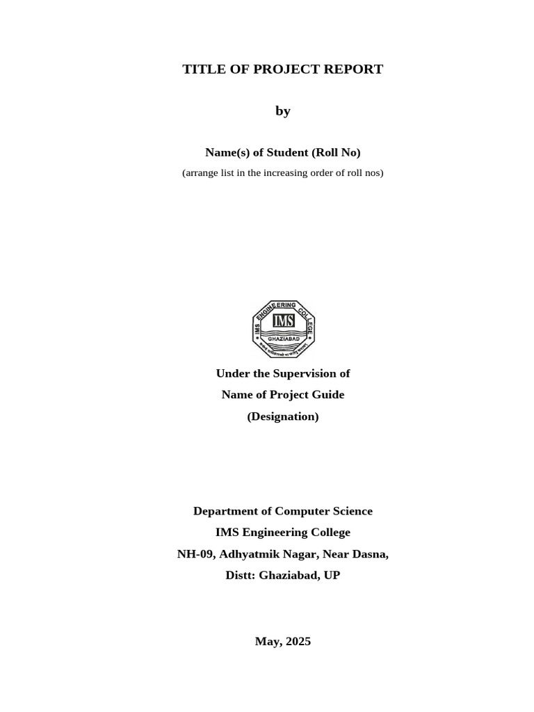 Final_Filled_Project_Report_Pneumonia_Detection | PDF | Engineering | Knowledge
