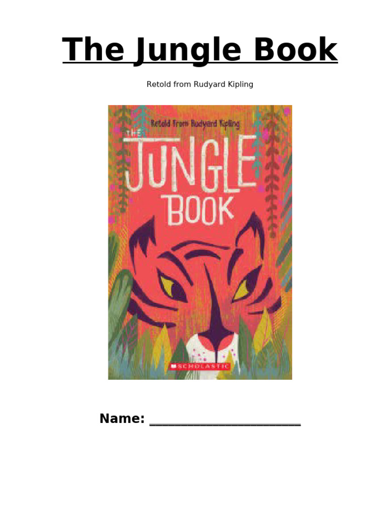 Mowgli's Journey in The Jungle Book | PDF | Bagheera | Shere Khan