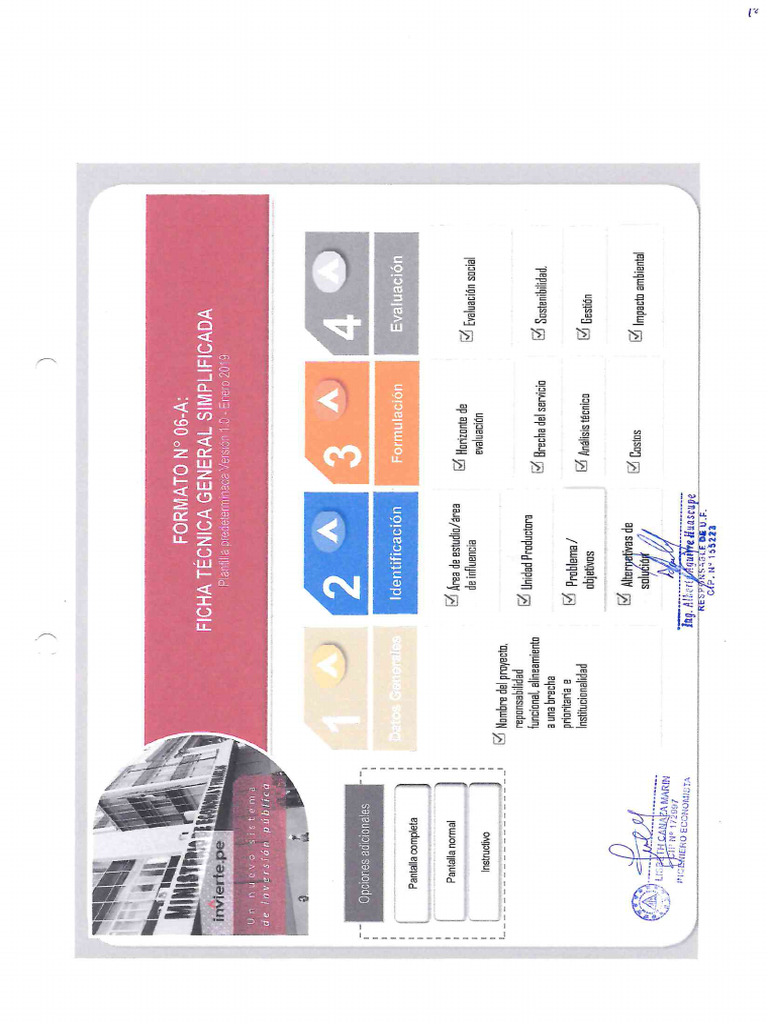 Ficha Tecnica Simplificada | PDF