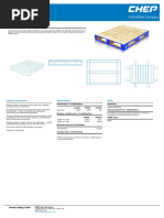 Technical Specifications Wooden Pallet CP3 EN | PDF | Pallet | Materials