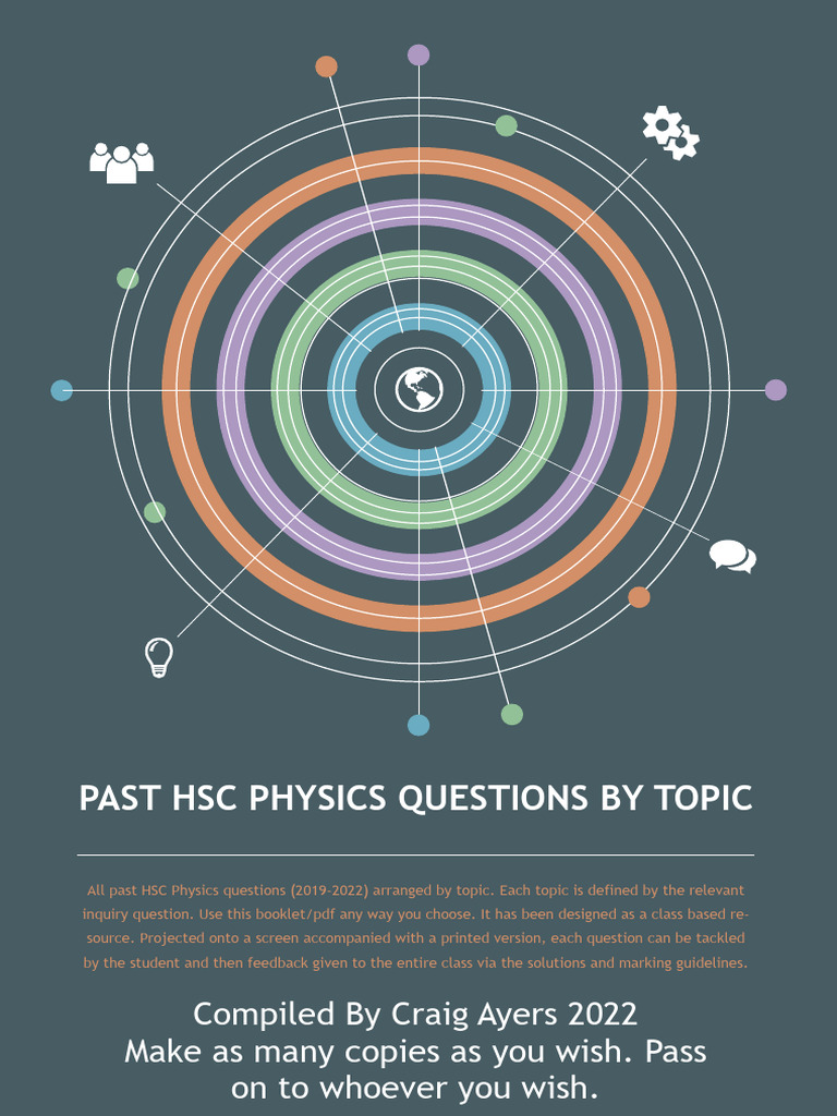HSC Physics Questions By Topic 2019-2022 | PDF | Magnetic Field ...