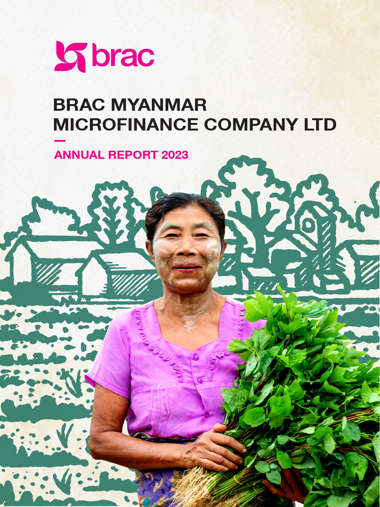 BRAC Myanmar Microfinance Company Ltd Annual Report | PDF | Microfinance | Literacy