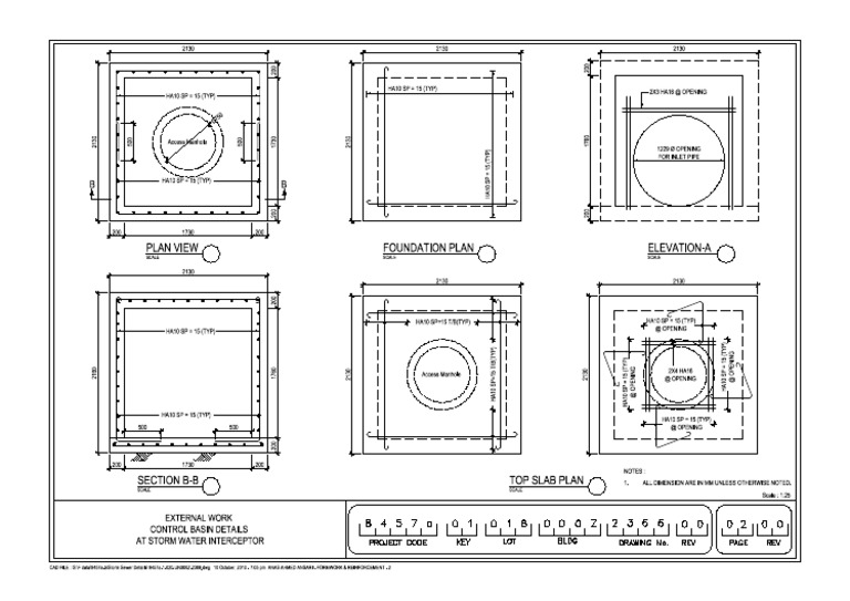 8457a 1 020 Un000z 2366 Formwork & Reinforcement 2 | PDF