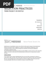 Introduction: Nestlé Was Founded in 1866 by Henri Nestlé and | PDF ...