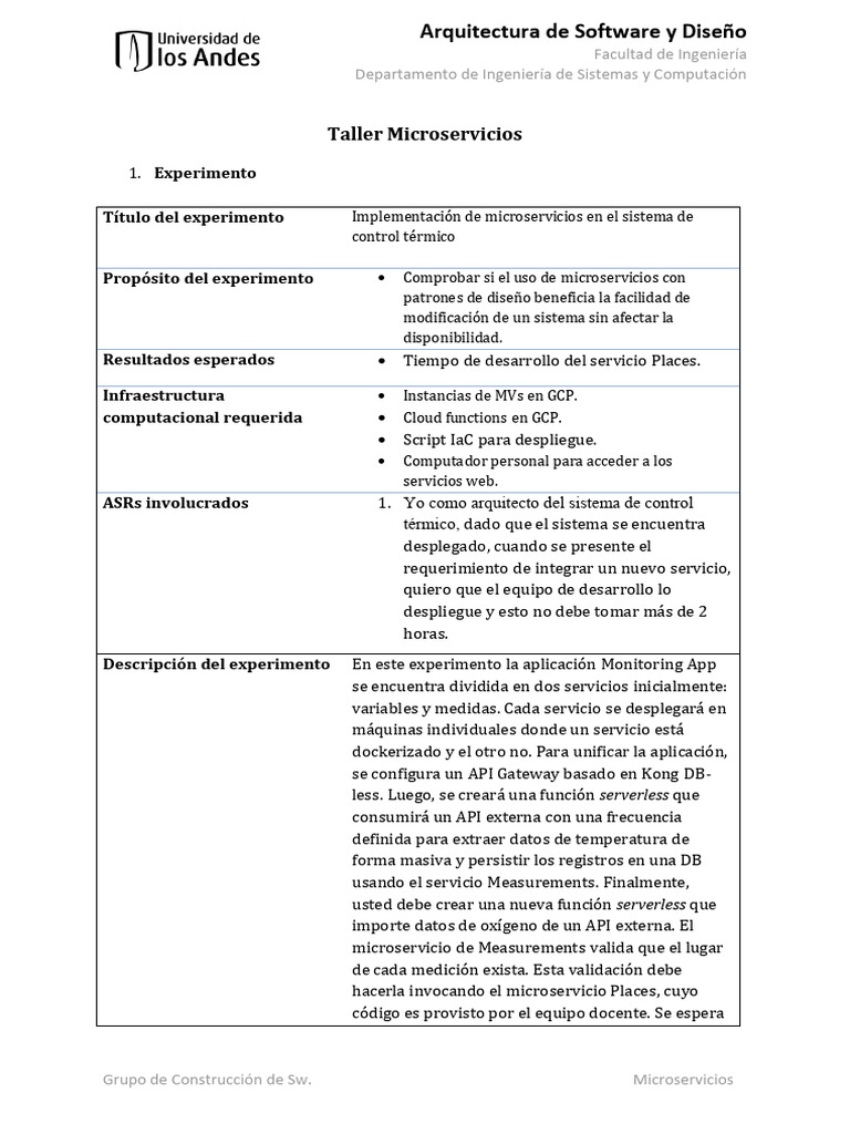 Implementación de Microservicios en GCP | PDF | Máquina virtual ...