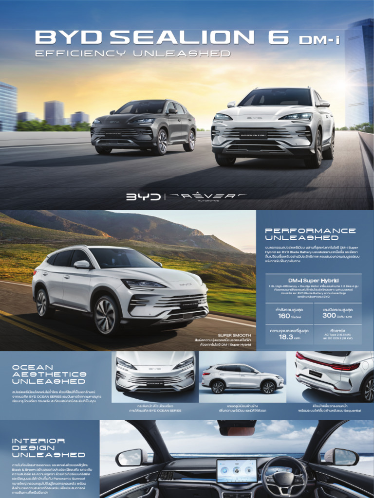 BYD Sealion 6 Brochure | PDF