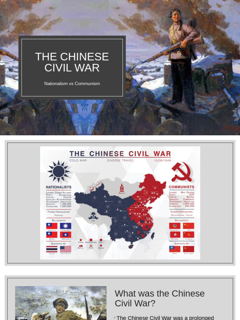 Chinese Civil War: Nationalism vs. Communism | PDF | Chinese Civil War ...