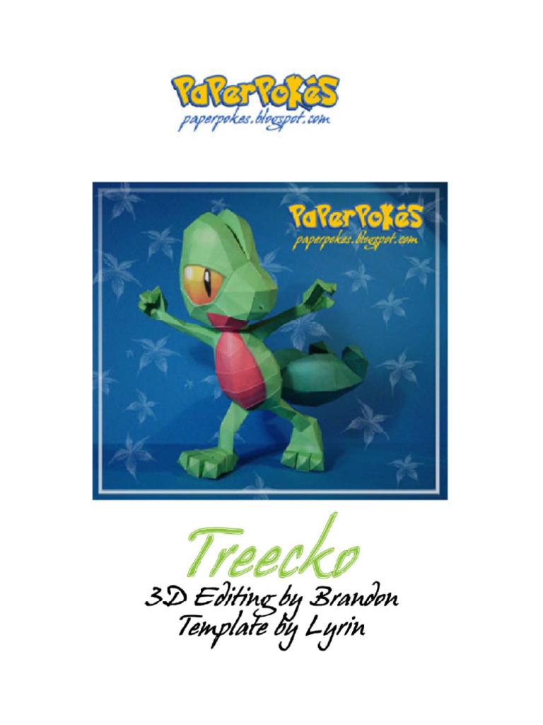 Treecko Shiny Nolines Letter | PDF