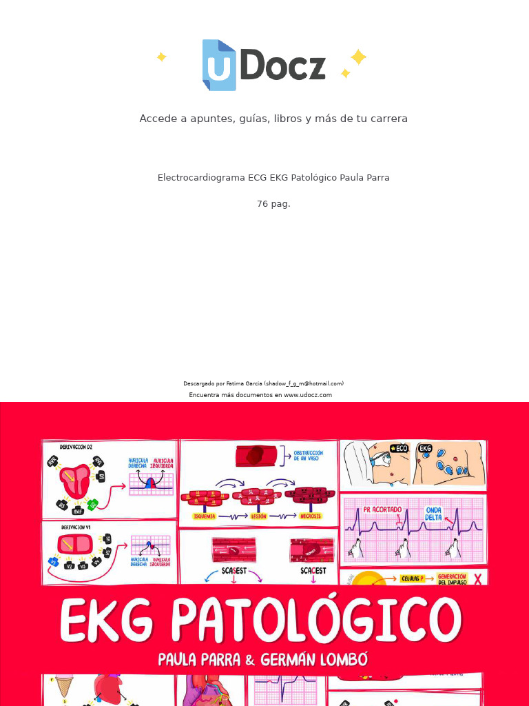 Electrocardiograma e 490302 Downloadable 4696220 | PDF | Corazón | Electrofisiologia