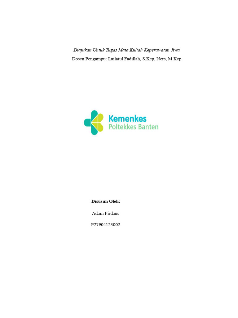 Ansietas (Kecemasan) | PDF