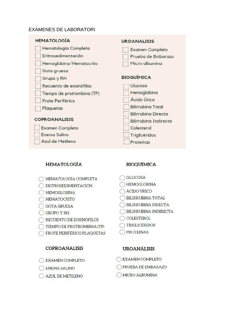 Examenes de Laboratori | PDF