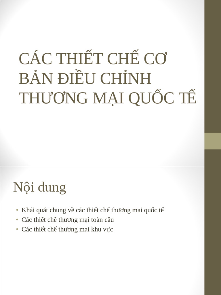 Bài-3.-Các-thiết-chế-đc-TMQT | PDF