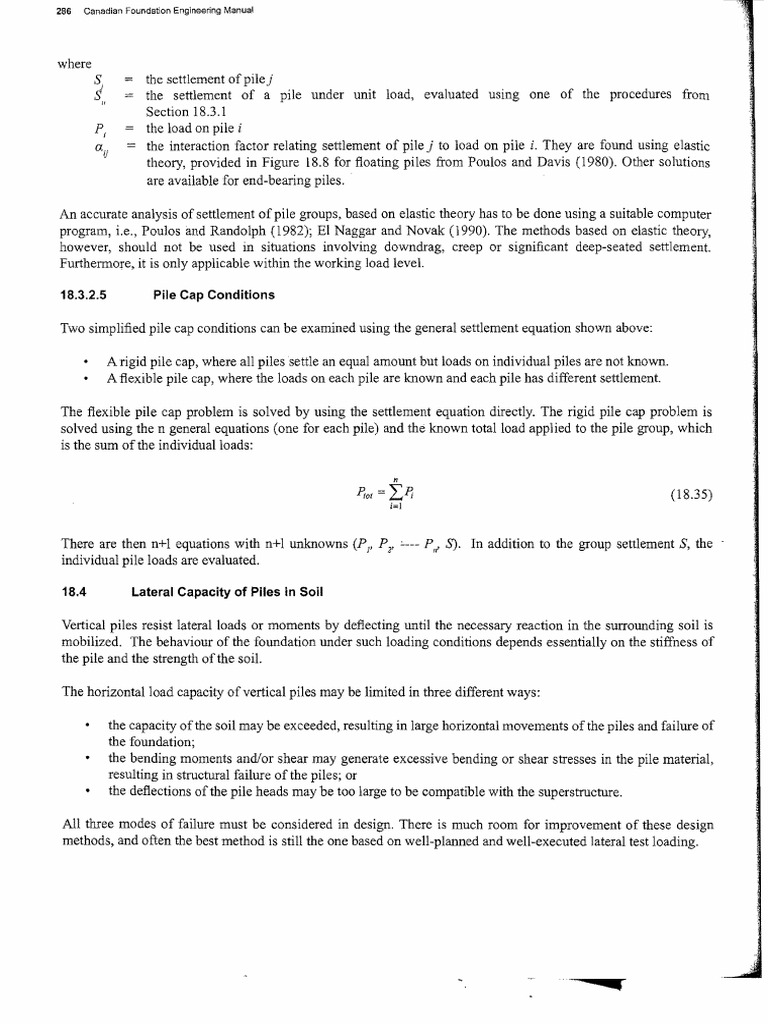 Canadian Foundation Engineering Manual - 4th Edition-301-400 | PDF ...