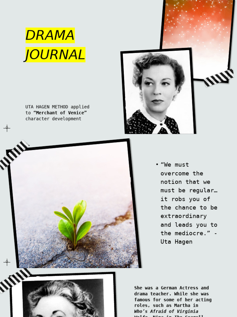 Form 2 Drama - Character Development Journal | PDF | The Merchant Of ...