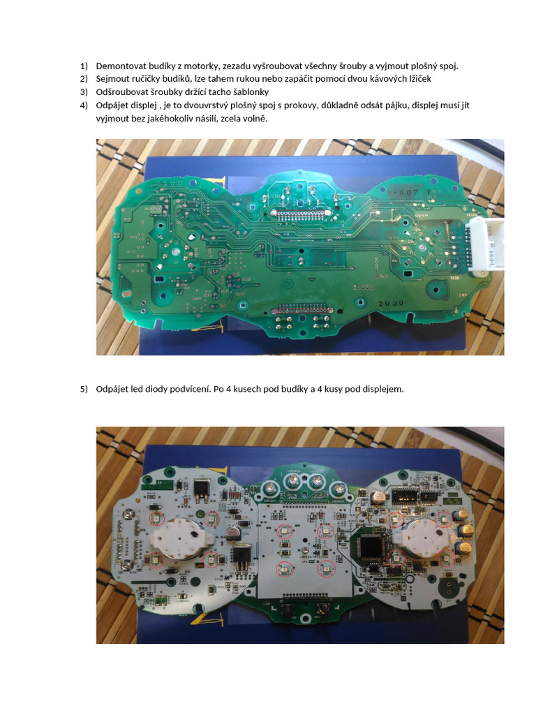 Modifying The Instrument Panel Suzuki DL650-1000 2005-2010 | PDF