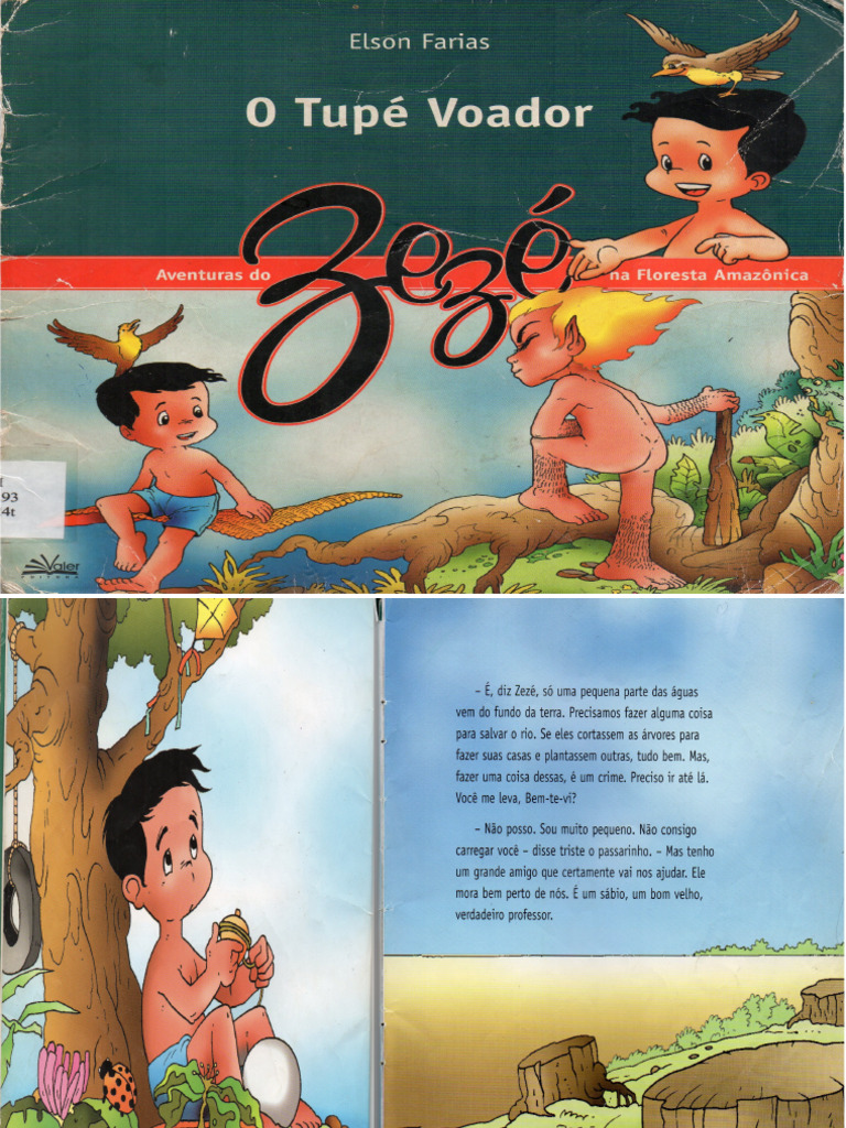 O Tupé Voador - Aventuras Do Zezé Na Floresta Amazônica | PDF