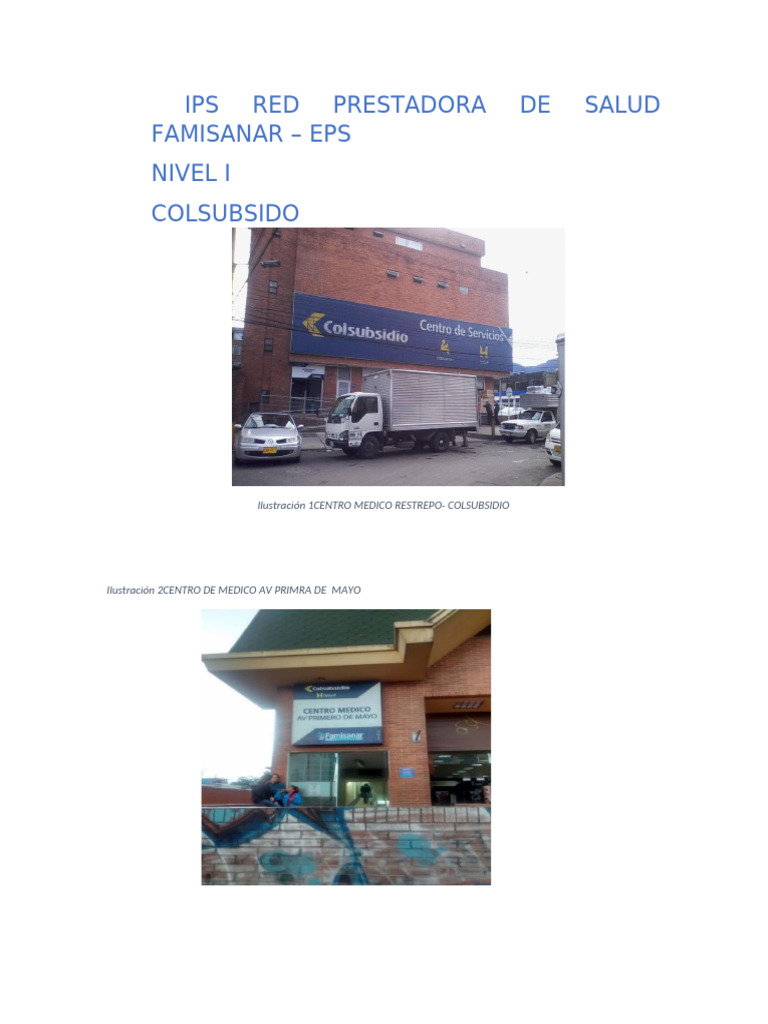 Ips Red Prestadora de Salud Famisanarfinal | PDF