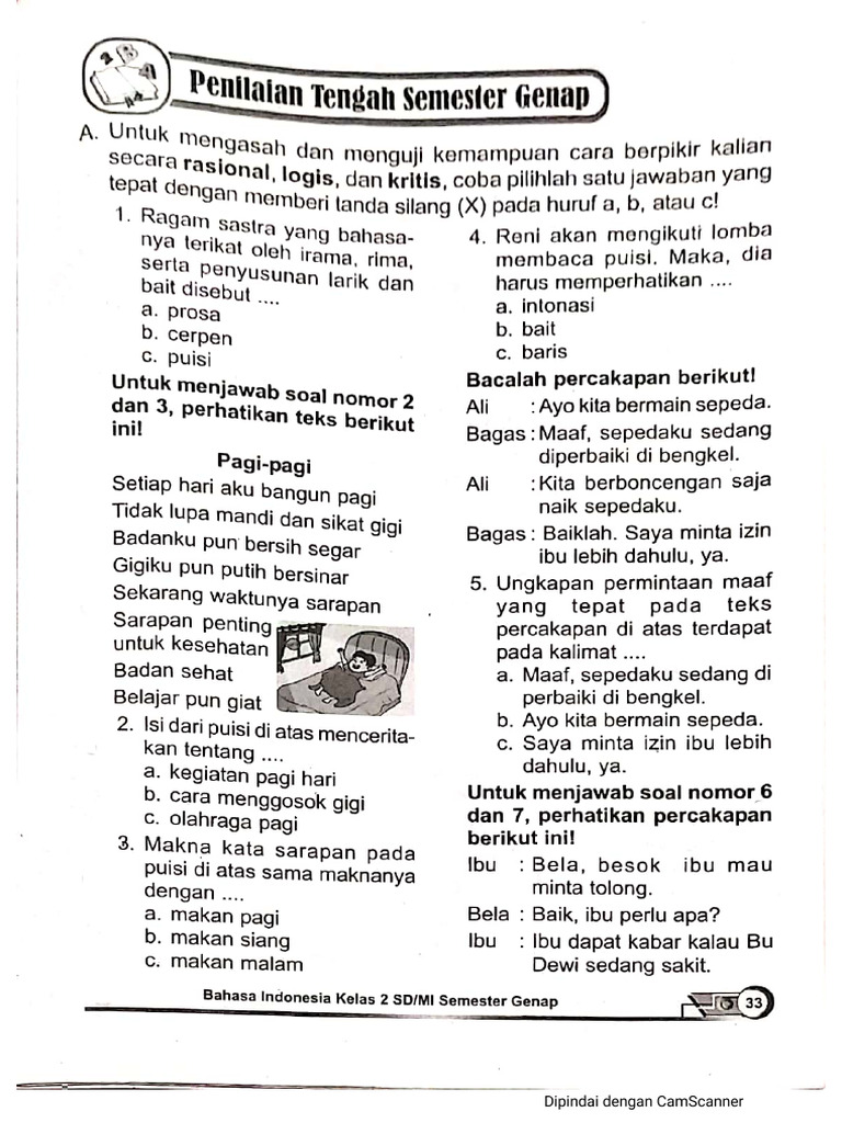 UTS B.indo | PDF