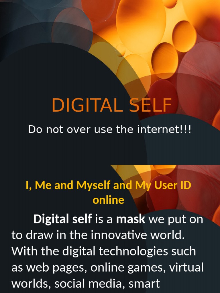 Digital Self 240213103107 762562f6 | PDF | Computer Mediated ...