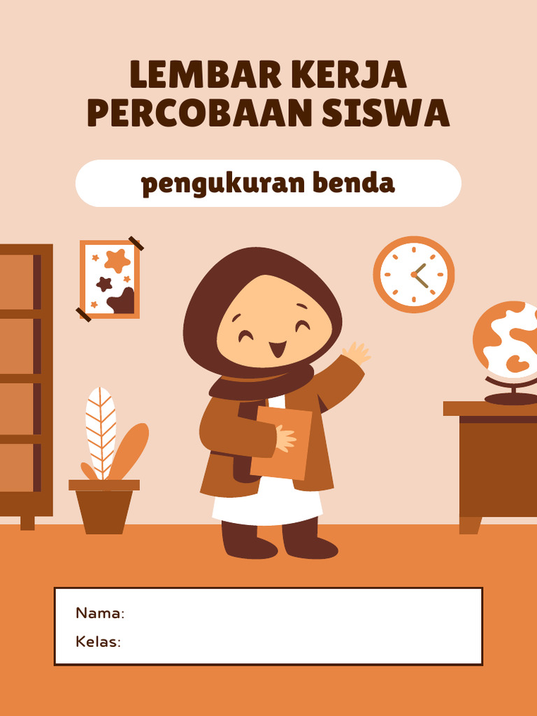 Oranye Ilustrasi Lembar Kerja Percobaan Mengetahui Sifat Elastis Benda ...