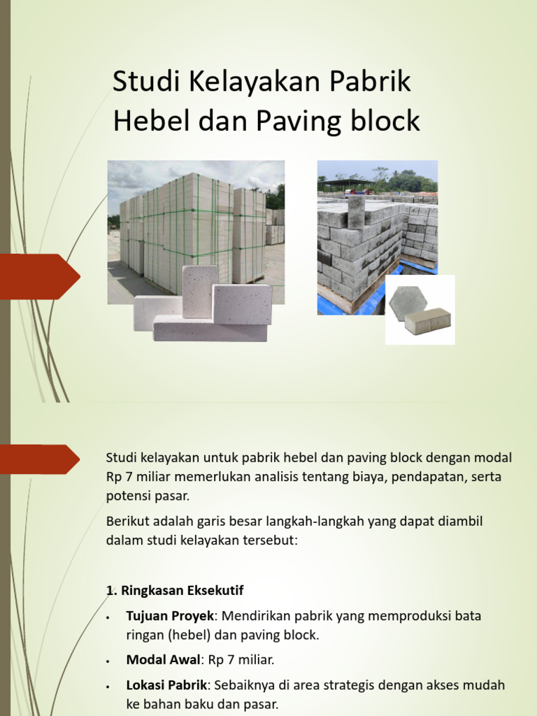 Pabrik Hebel & Paving | PDF