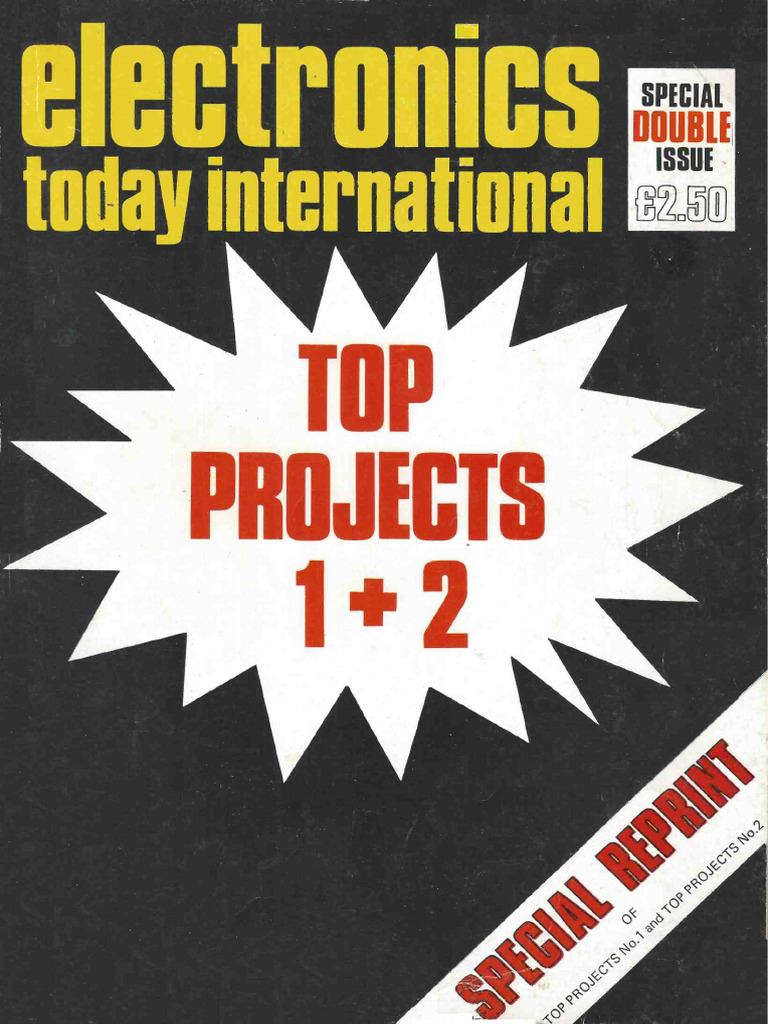 ETI 1977 Projects 1 & 2 - 1 | PDF | Magazines | Periodicals
