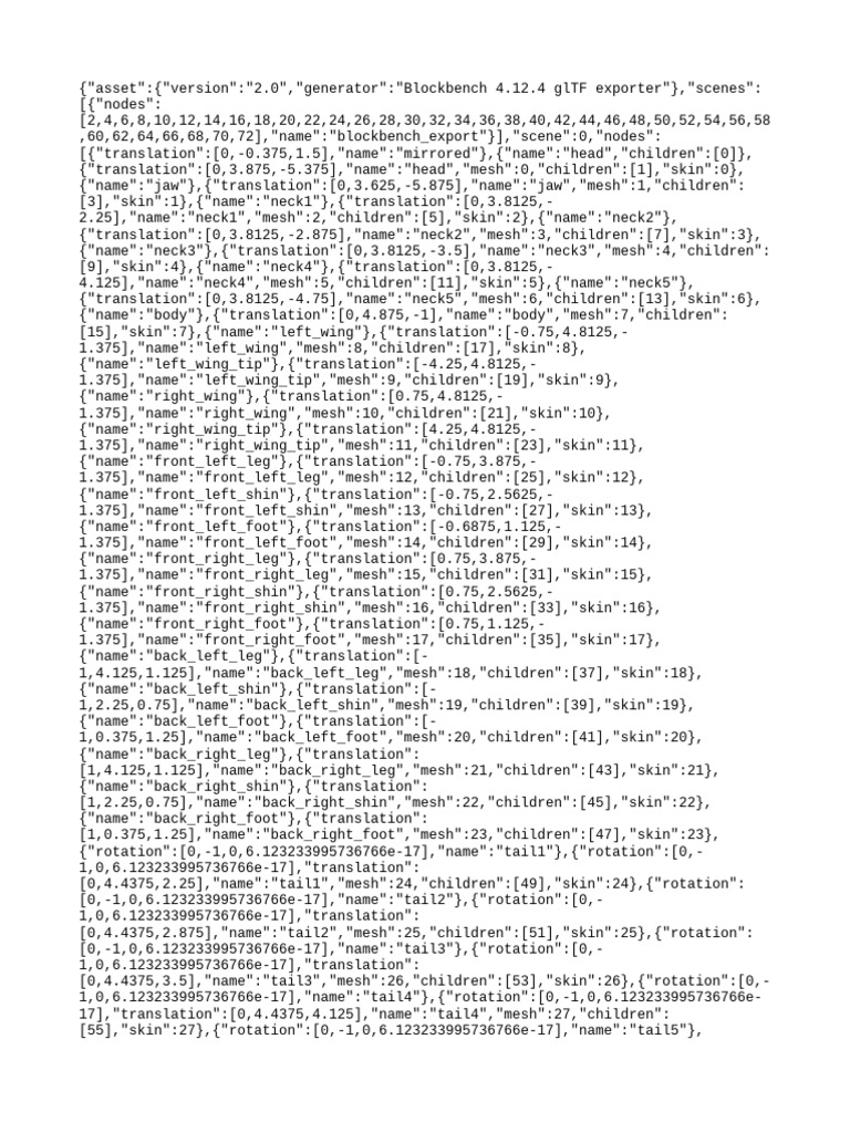 Dragon GLTF | PDF | Computer Data | Ajax (Programming)