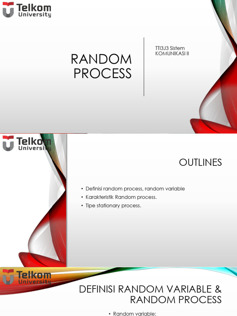 [02] Random Process-LIM | PDF