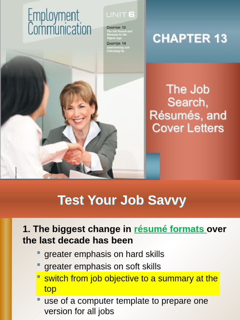 Chapter13 Guffey (Modified) SUMMER-24 (S) | PDF | Résumé