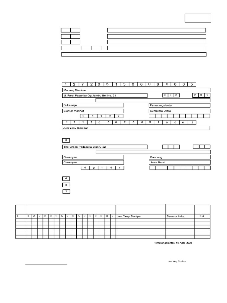 Form F-1.34 Permohonan Pindah | PDF