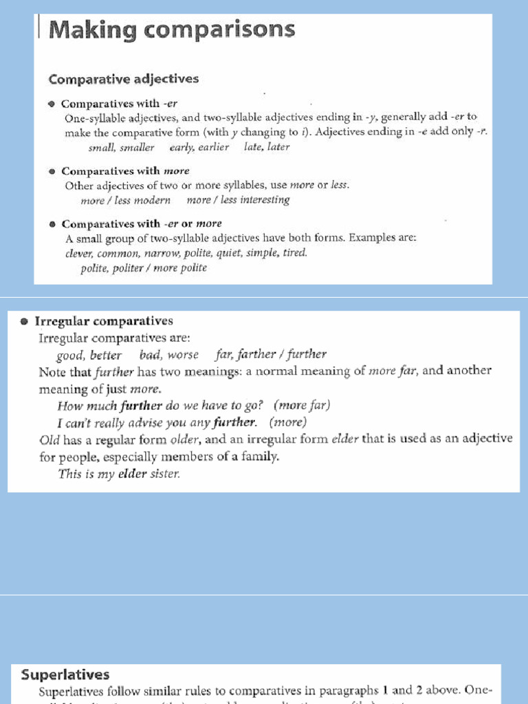 Making Comparison | PDF