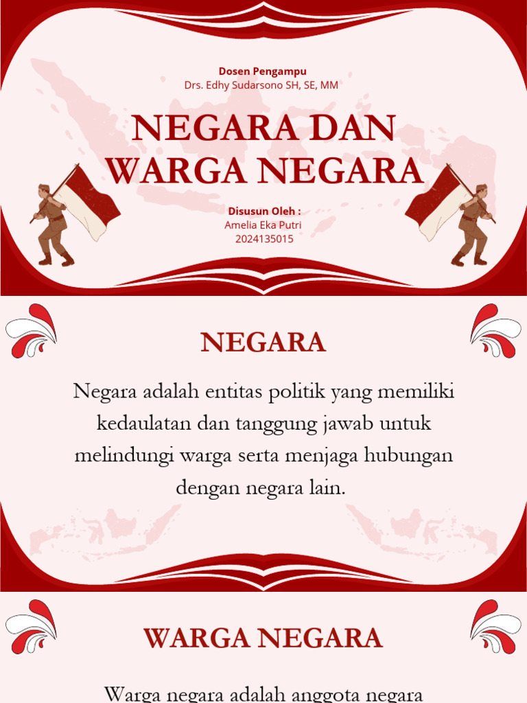 Warga Dan Negara PPT Amelia | PDF