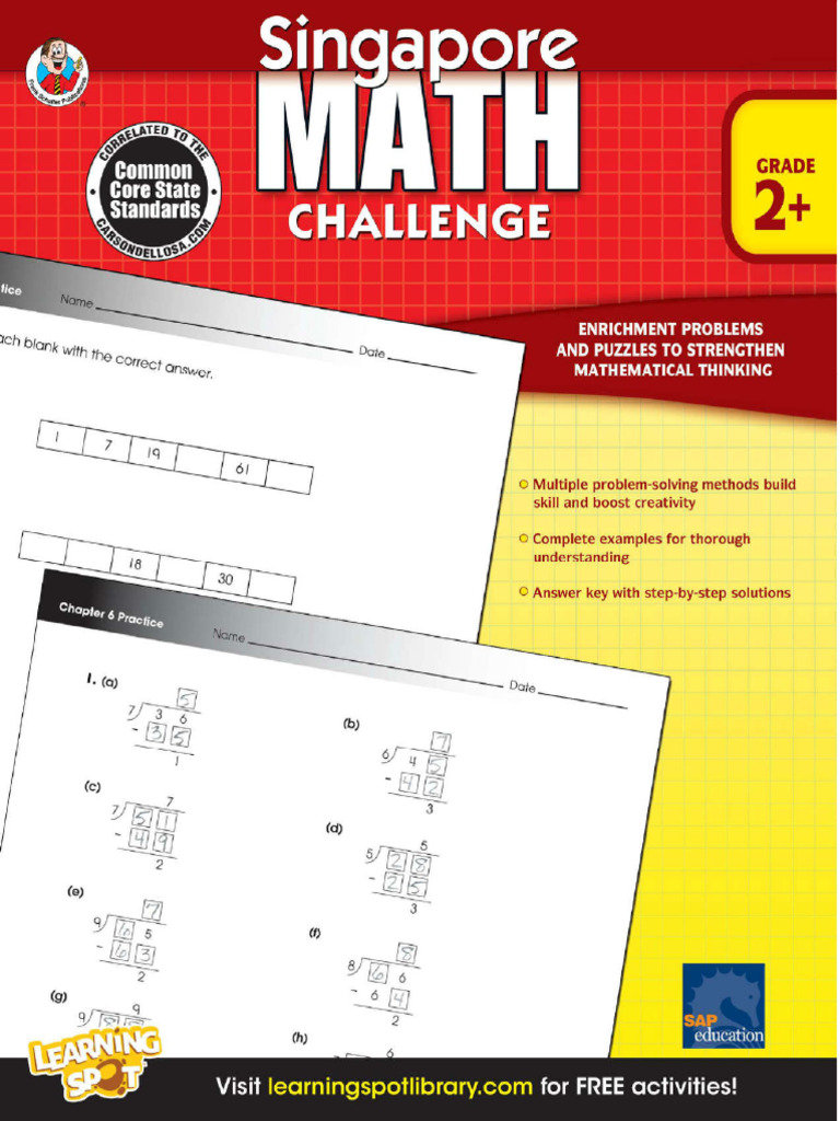 Singapore Math Challenge Grades 2-5 | PDF