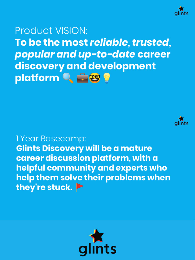 Glints Discovery Community & Content Manager Case Study | PDF ...