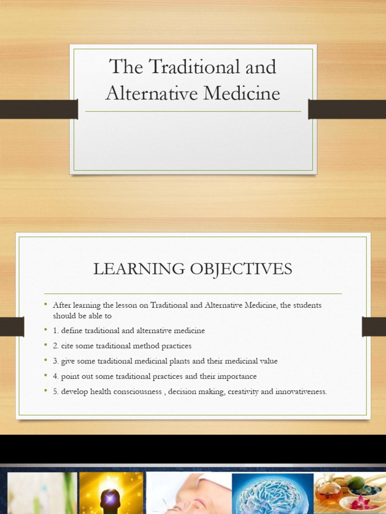 The Traditional and Alternative Medicine2 4 | PDF | Alternative ...