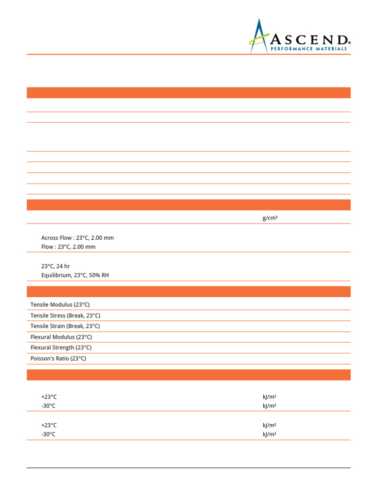 PA66+GF25 V0 Starflam 909 | PDF | Strength Of Materials | Materials
