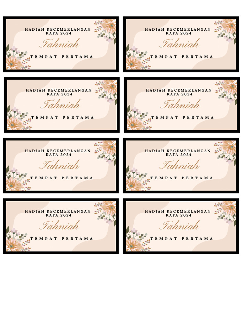 Tagging Hadiah 123 | PDF