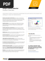 Getting Started With Granta EduPack - Tutorial Exercises | PDF | Databases | Strength Of Materials