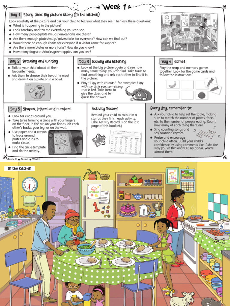 TIME Activity-Pack Term-1 Grade-R E Inhouse | PDF