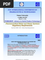 USP 1231 - Water For Pharmaceutical Purposes | PDF | Purified Water ...