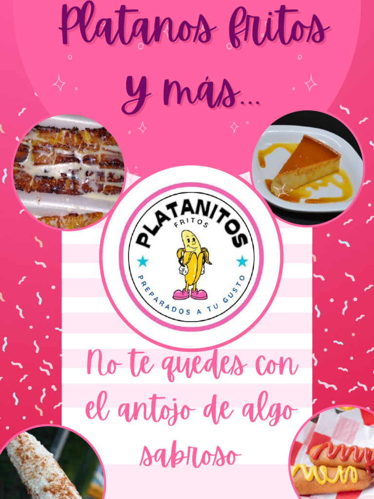Flyer para Restaurante de Postres Ilustrado Dinámico Saturado Moderno ...