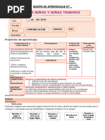 SESIÓN DE 5° Leemos y Comprendemos Un Texto "El Día Del Niño" | PDF | Comprensión lectora ...