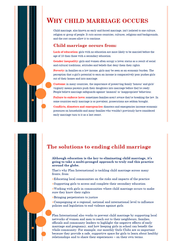 Child Marriage Prevention_Debra Block | PDF | Child Marriage | Marriage