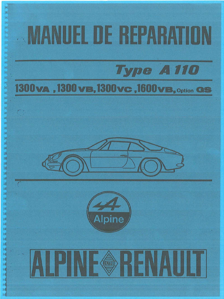 Alpine-A110-Repair-Manual-V2 2 | PDF