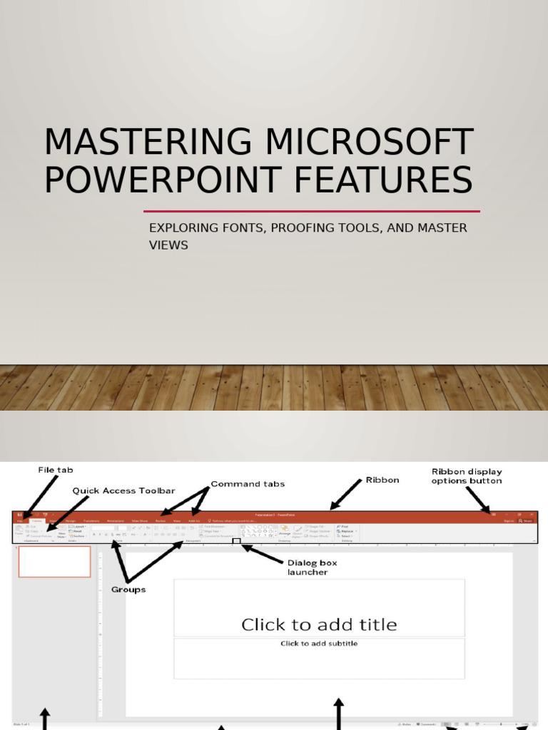 B8 Power Point Lesson | PDF | Typefaces | Letter Case